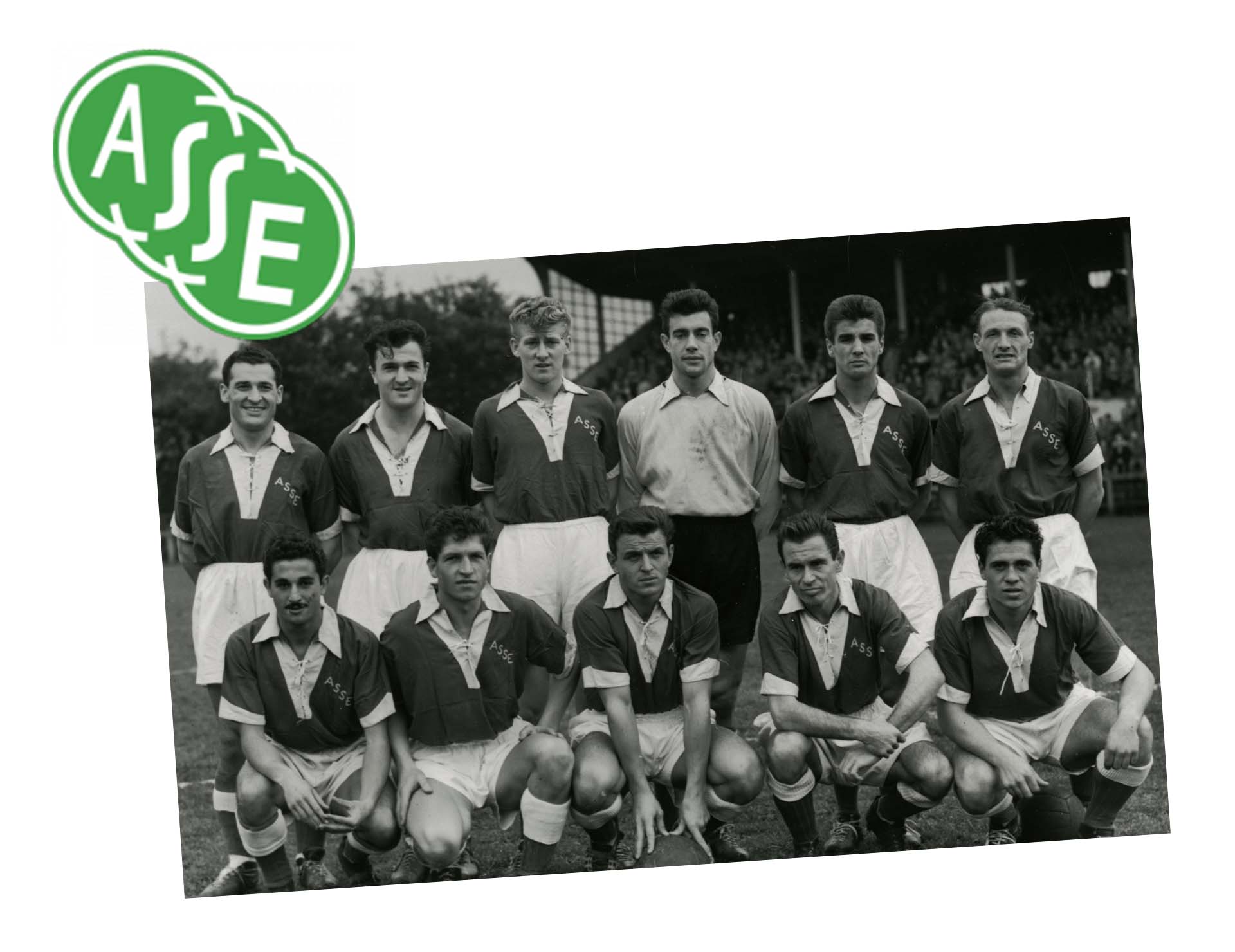 Logo ASSE : son histoire et son évolution depuis 1933 - Trincamp