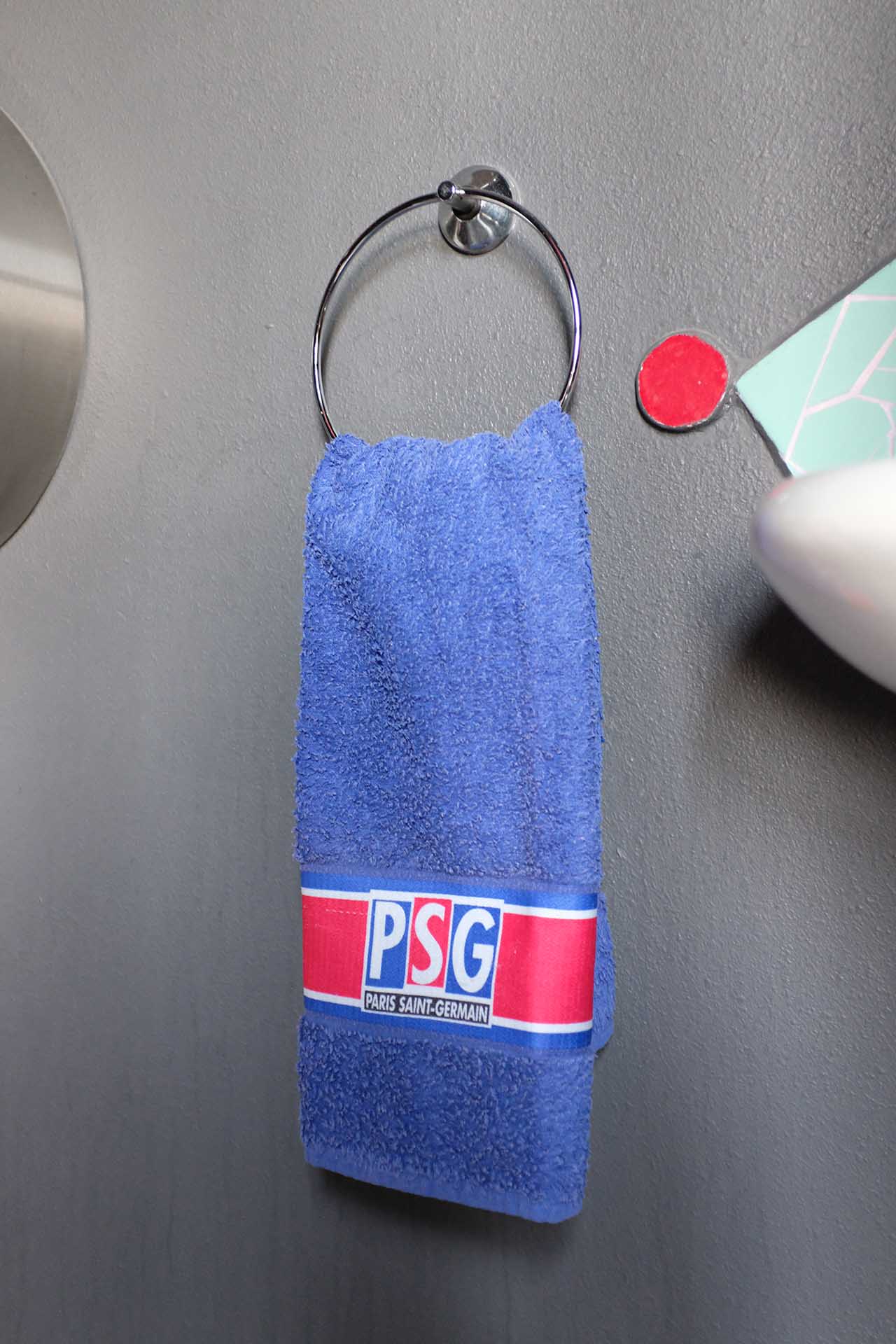 Serviette PSG vintage - Saison 1998/1999 - Disponible sur Trincamp.fr