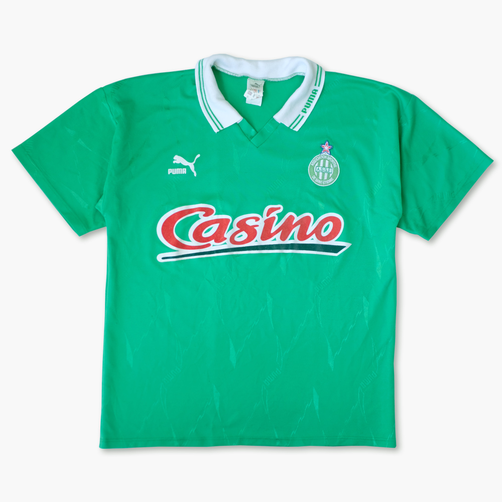 Maillot ASSE Puma vintage saison 1994-1995 - Taille XL - Trincamp.fr